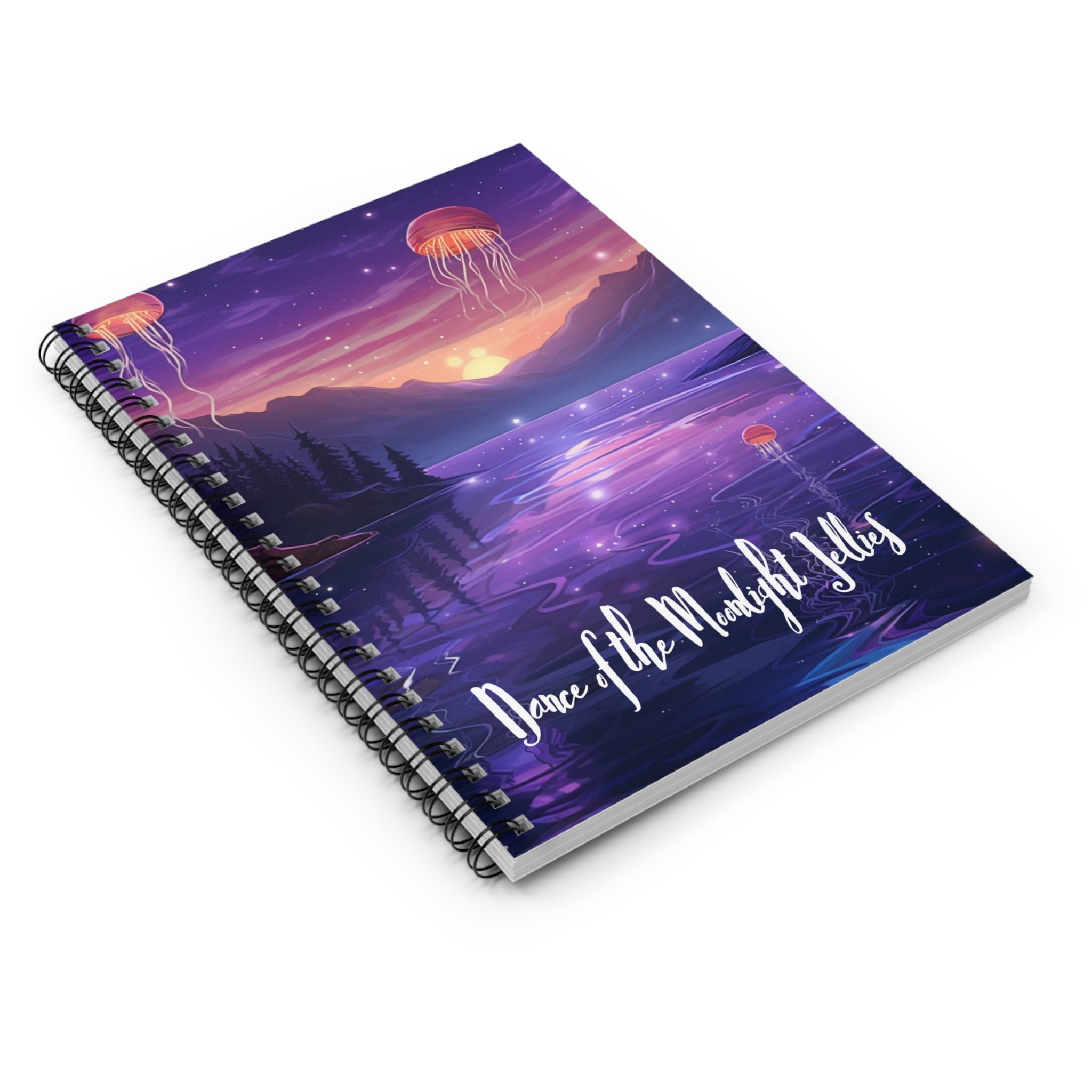 Stardew Valley Inspired Dance of the Moonlight Jellies Notebook Spiral ...