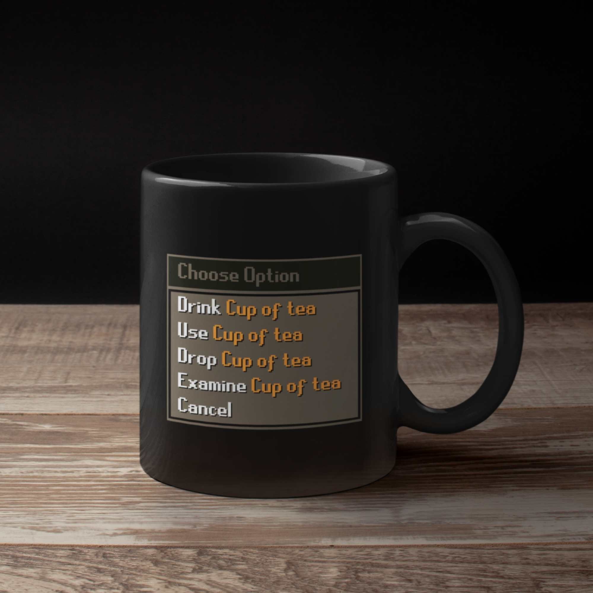 Runescape Tea Cup, Funny OSRS Inspired Coffee Mug Gift, Old School Meme ...