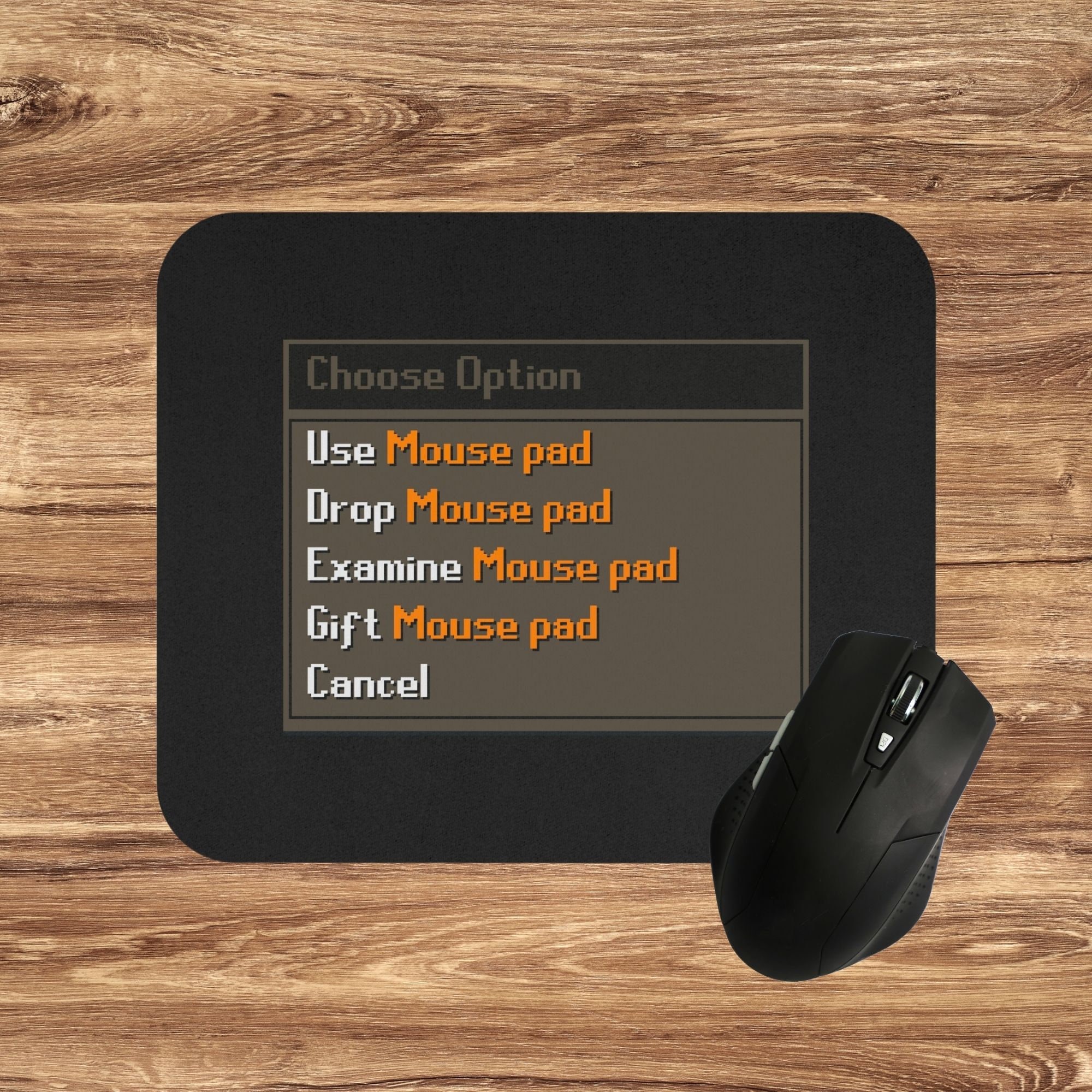 Runescape Mouse Pad, Old School Runescape Inspired Funny Gamer Gift ...
