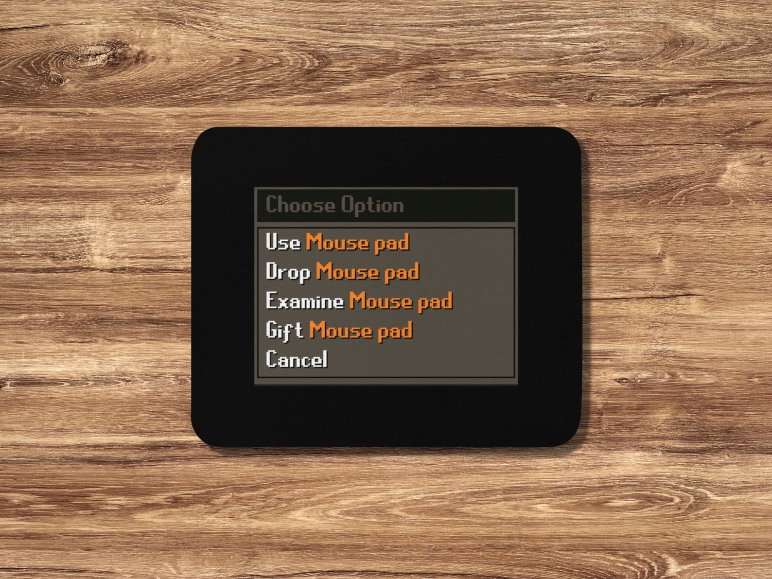 Runescape Mouse Pad Old School Runescape Inspired Gaming - Etsy