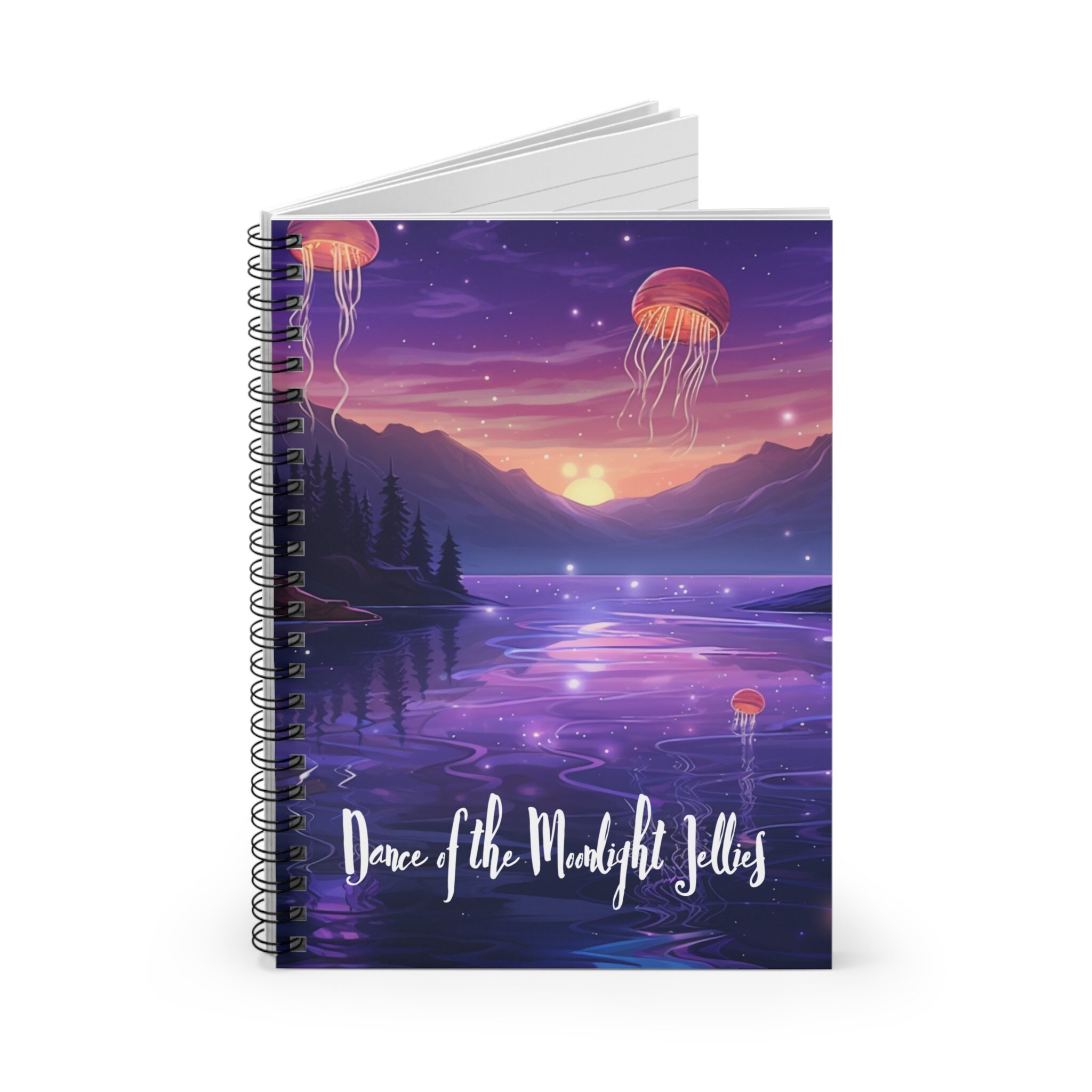 Stardew Valley Inspired Dance of the Moonlight Jellies Notebook Spiral ...