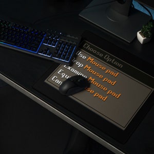Runescape Large Gaming Mouse Pad, Old School Runescape Gaming Accessory ...