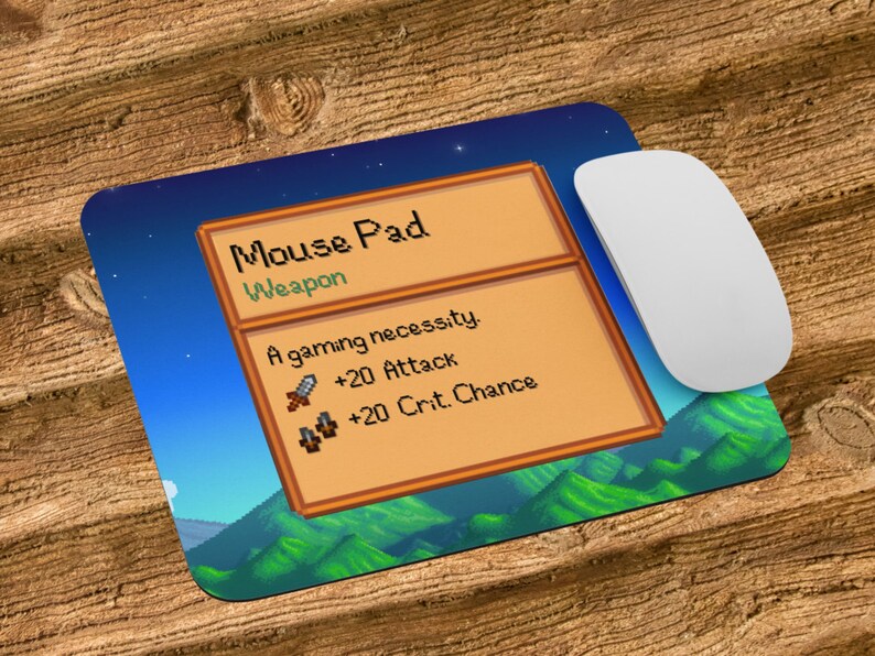 Stardew Valley Inspired Mouse Pad Stardew Valley Gifts for - Etsy