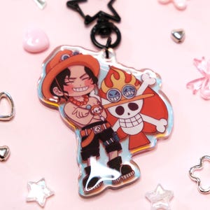 One Piece Anime Keychains: Luffy Ace Perona Yamato & More - Etsy