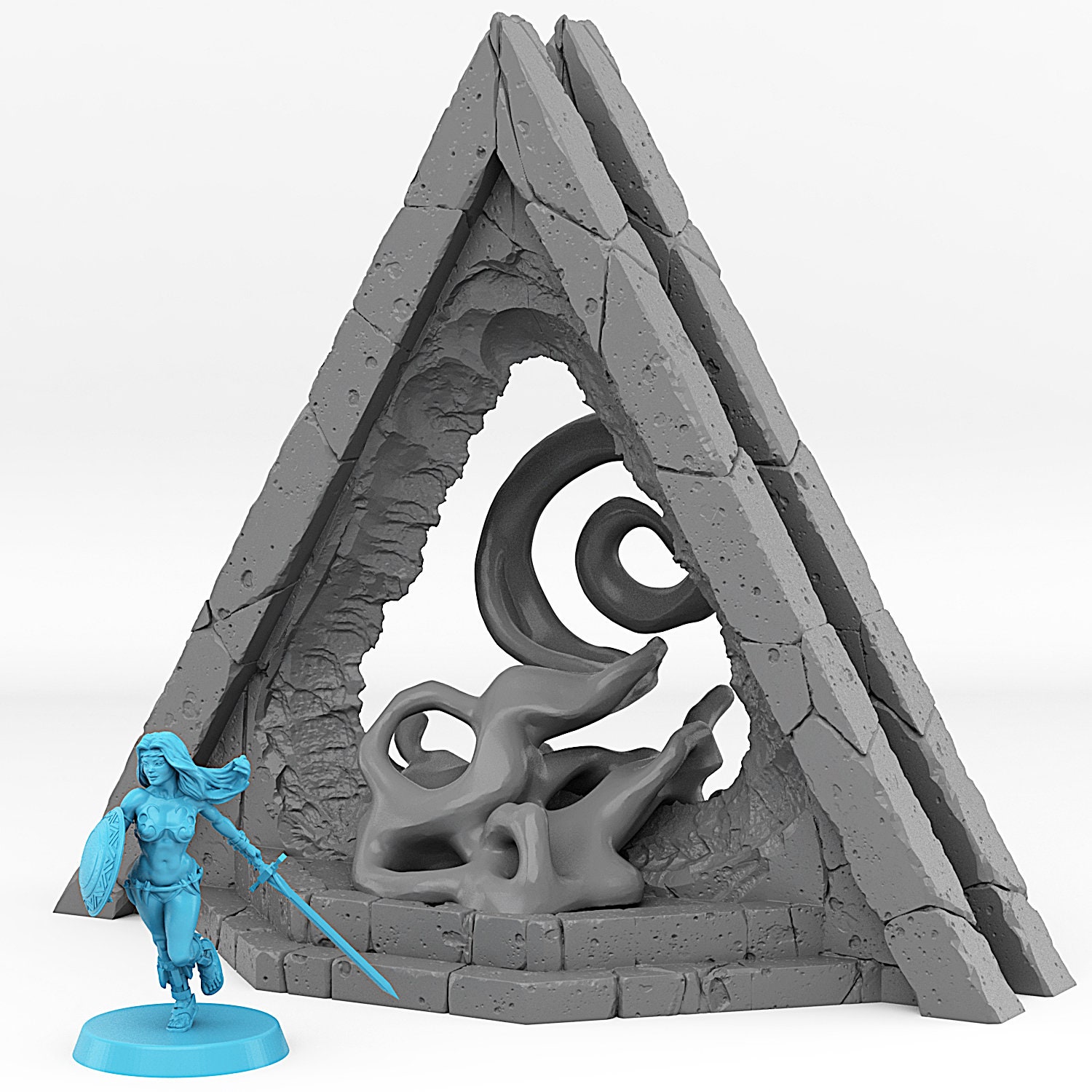 Fantastic Portals Alien Pyramid Design by Dakkadakkastore - Etsy