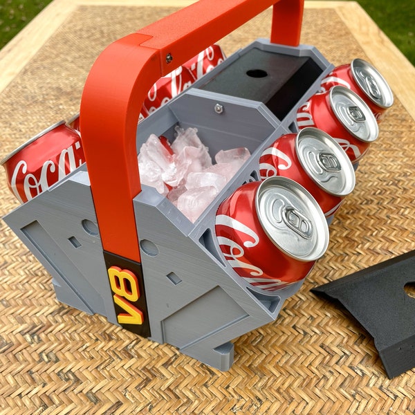 Car Engine Cooler V8 - Etsy