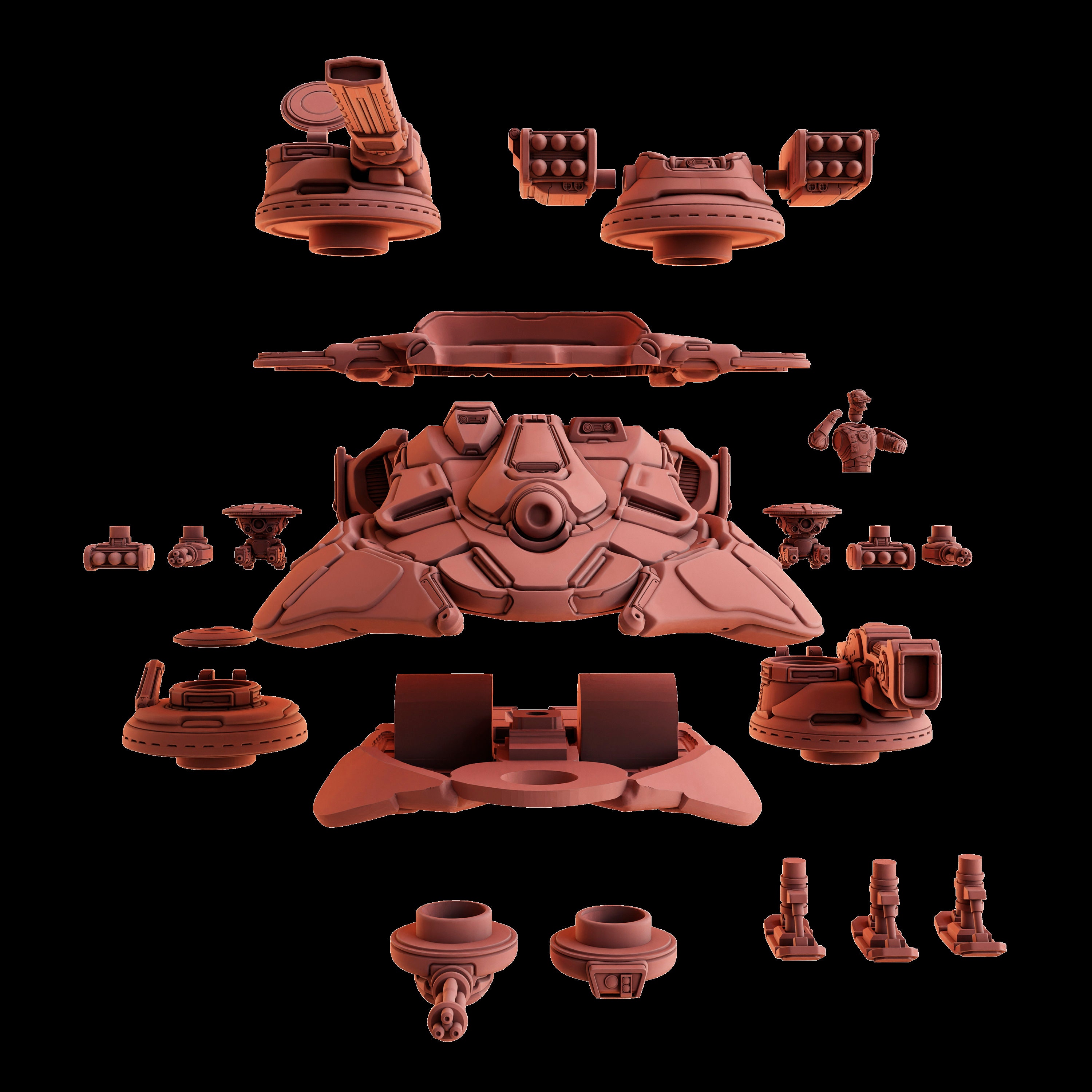 Black Sun Covenant Hover Tank APC TAO Coalition 28mm Table - Etsy