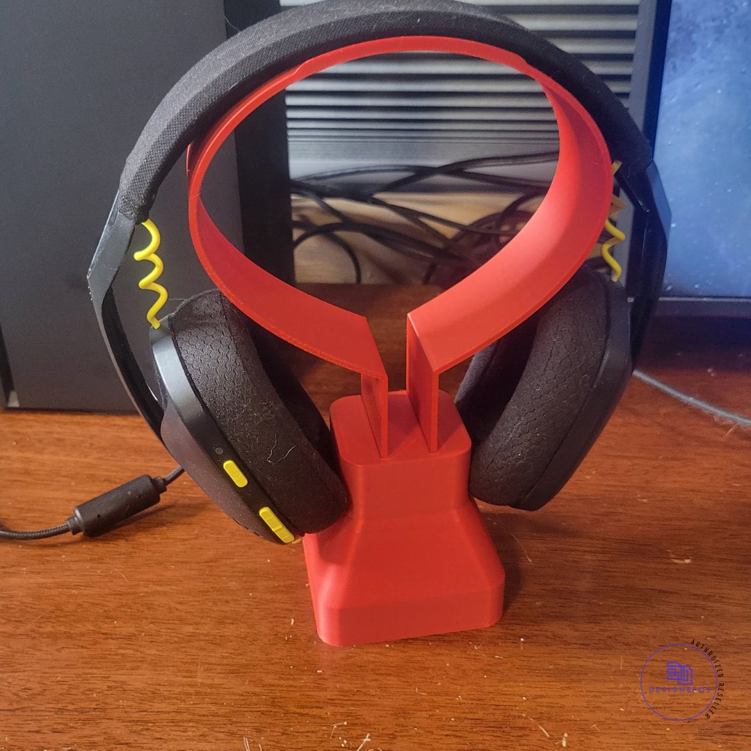 Stylish Modern "omega" Headset Stand for Gamers - Desktop Organization ...