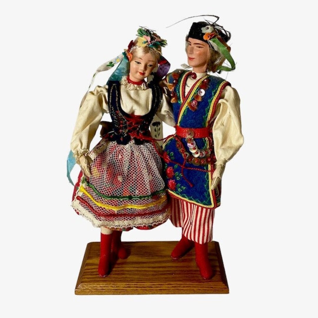 Vintage Cepelia Krakowiacy Krakow Couple in Krakow Costume. - Etsy