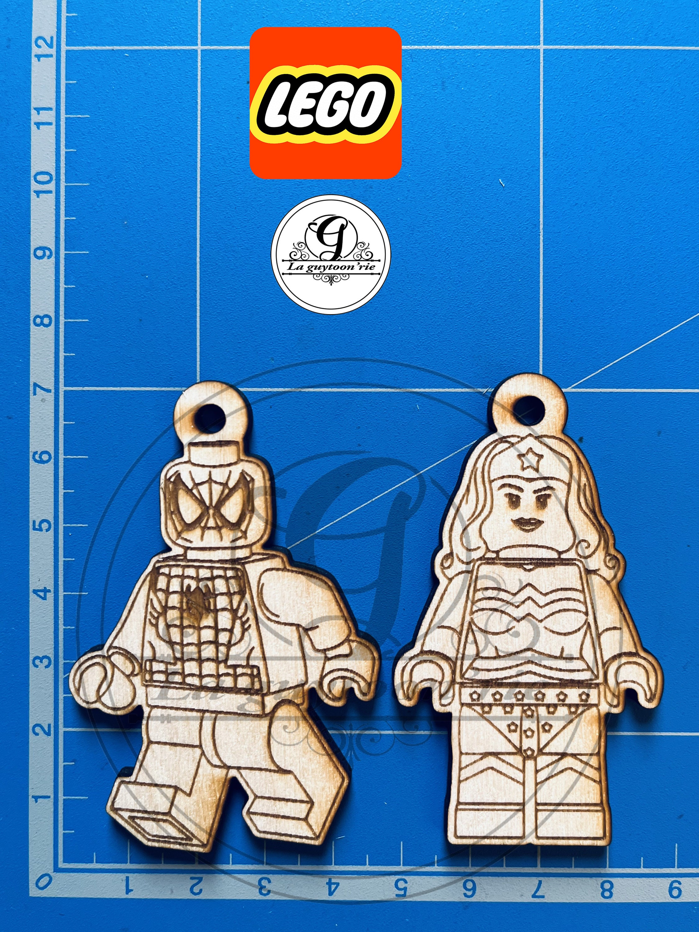 Figurine Keychains (16 Keychains Svg/png/ai/dxf/lightburn) - Etsy