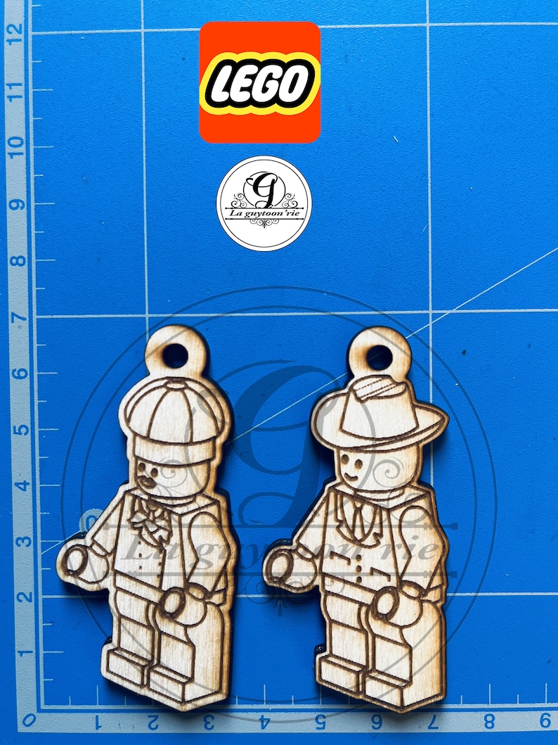 Figurine Keychains (16 Keychains Svg/png/ai/dxf/lightburn) - Etsy