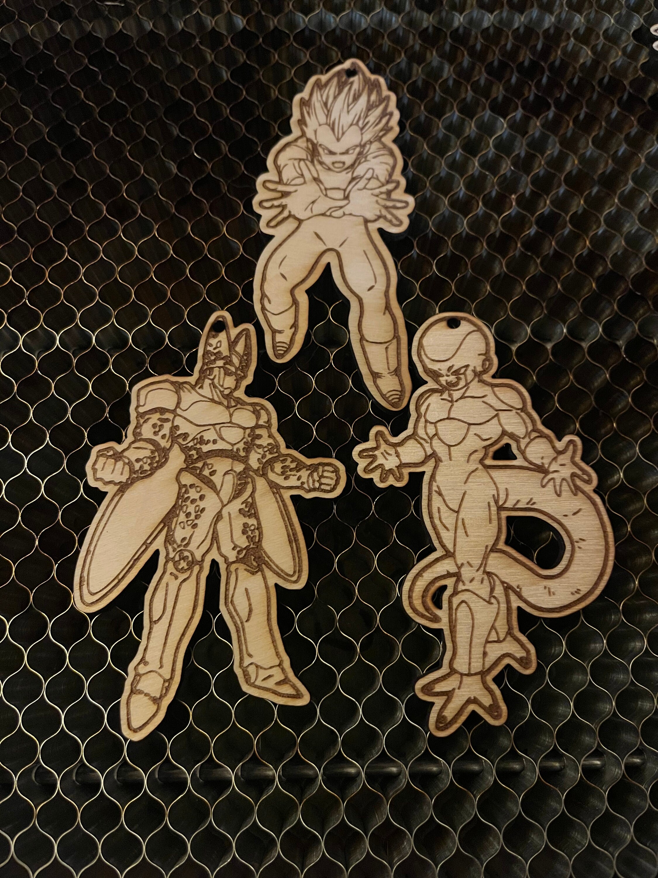 Manga Keychain PACK 1 (svg/dxf/ai/lightburn) 17 Characters. - Etsy