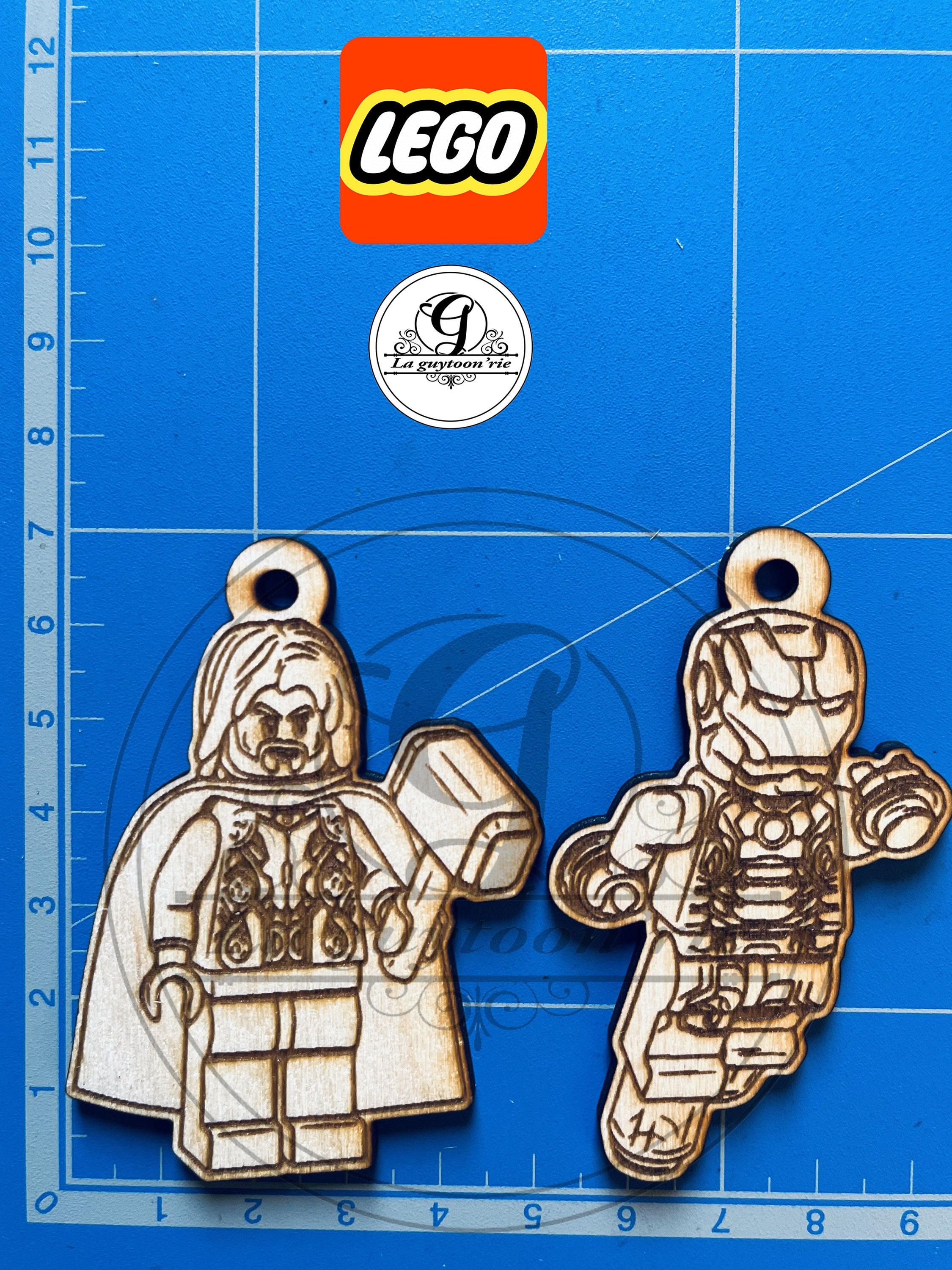 Figurine Keychains (16 Keychains Svg/png/ai/dxf/lightburn) - Etsy