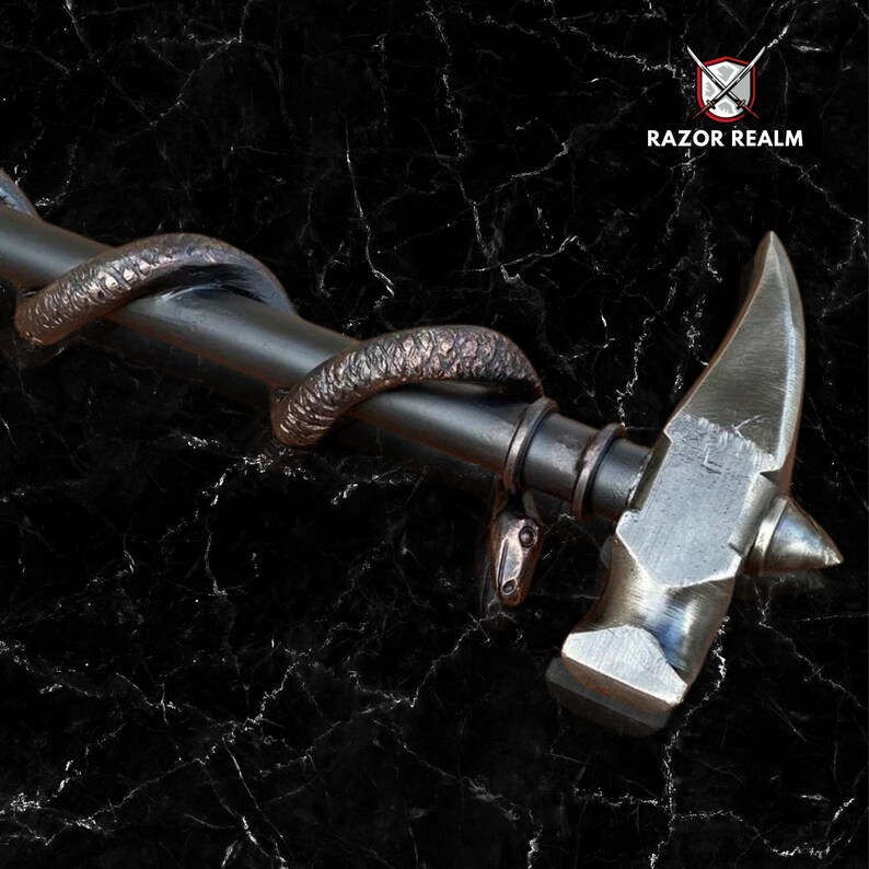 Hammer, Snake, 6th Anniversary, Fathers Day, Iron Gift, Mens Gift ...