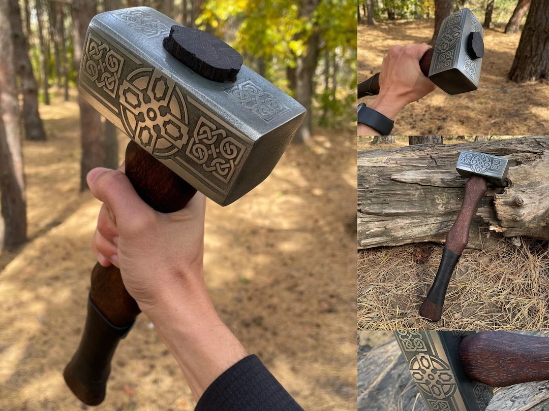 Viking Hammer, Valknut Hammer, Mjolnir Hammer - Etsy