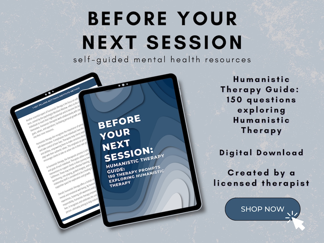 Person Centered Humanistic Therapy Questions Guide, Therapy ...
