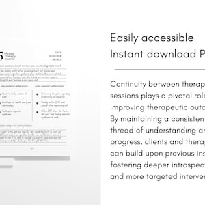 Therapy Worksheet Pre and Post Session Reflections, Counseling Resource ...