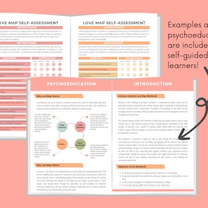 Couples Therapy Love Map Guide, Gottman Method, Therapy Tools, Couples ...