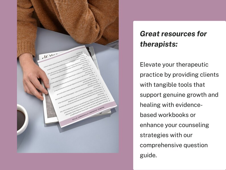 Attachment Therapy Session Questions Exploring Attachment Styles and ...