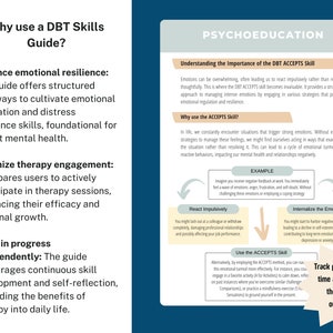 DBT Skills Guide Bundle, BPD Therapy Worksheets, DBT Therapy Workbook ...