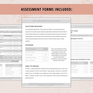 Anxiety Therapy Outcome Measures Screening Tool, Mental Health ...