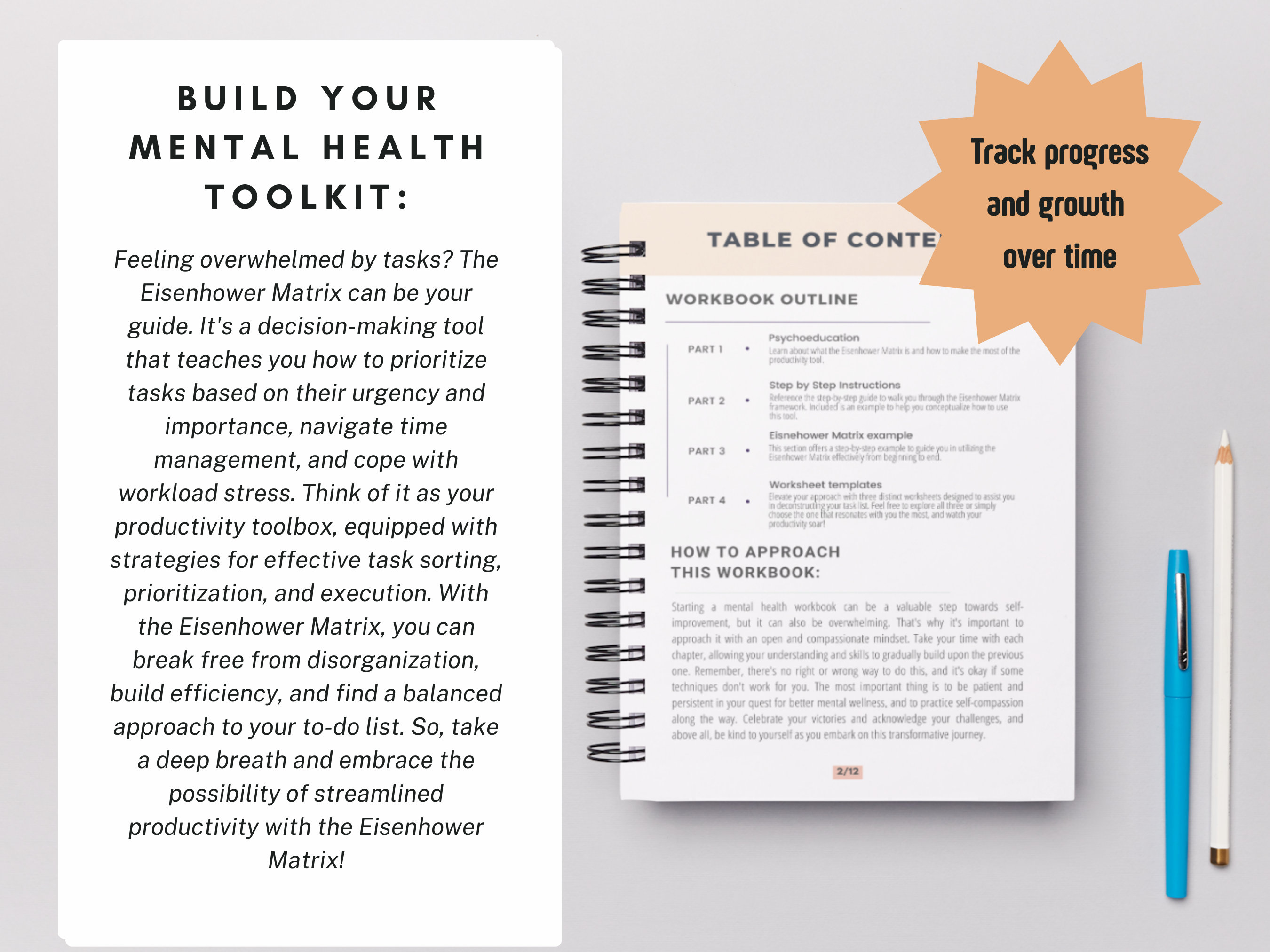 Eisenhower Matrix Guide, Task Priority Matrix, Productivity Planner ...