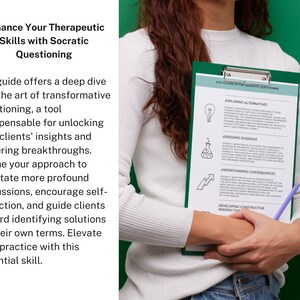 CBT Socratic Questioning Therapy Session Questions, Therapist Tools ...