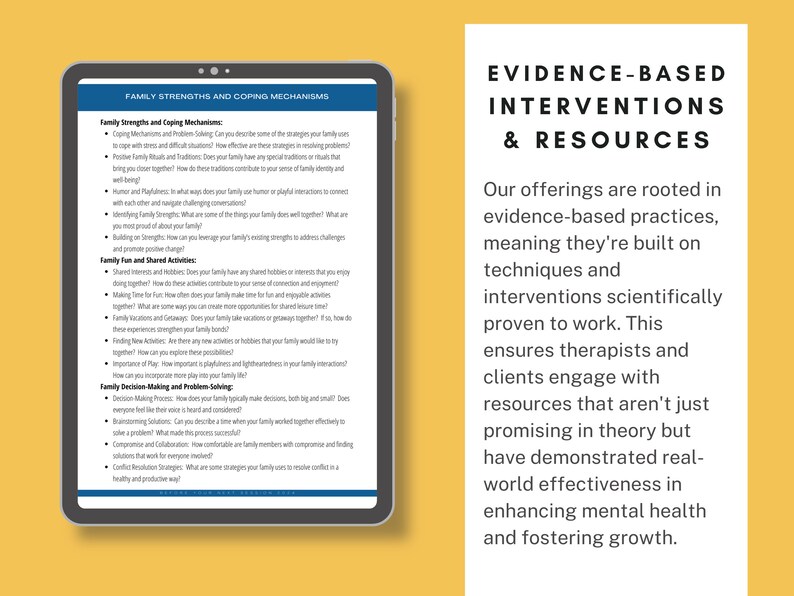 Family Therapy Session Questions Exploring Family Dynamics, Therapy ...