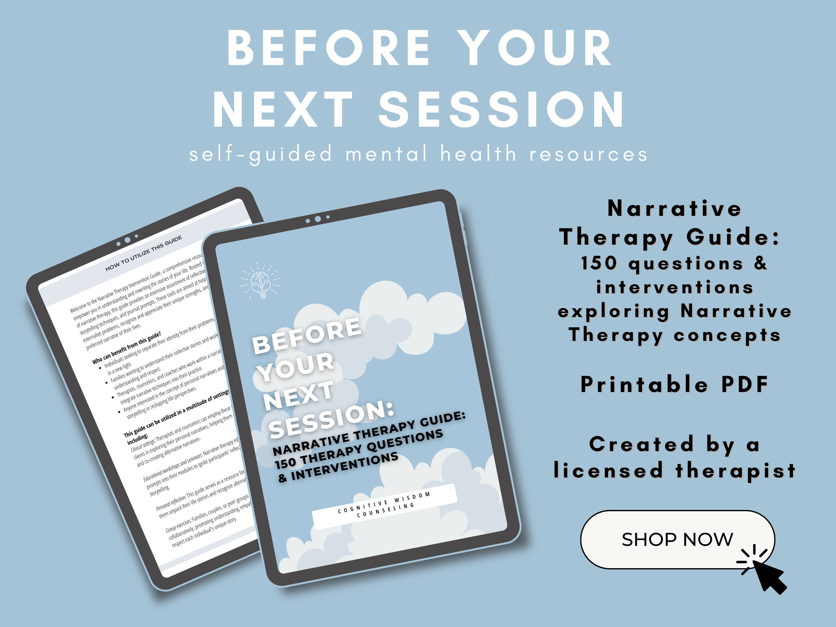 Narrative Therapy Counseling Session Questions and Intervention Guide ...