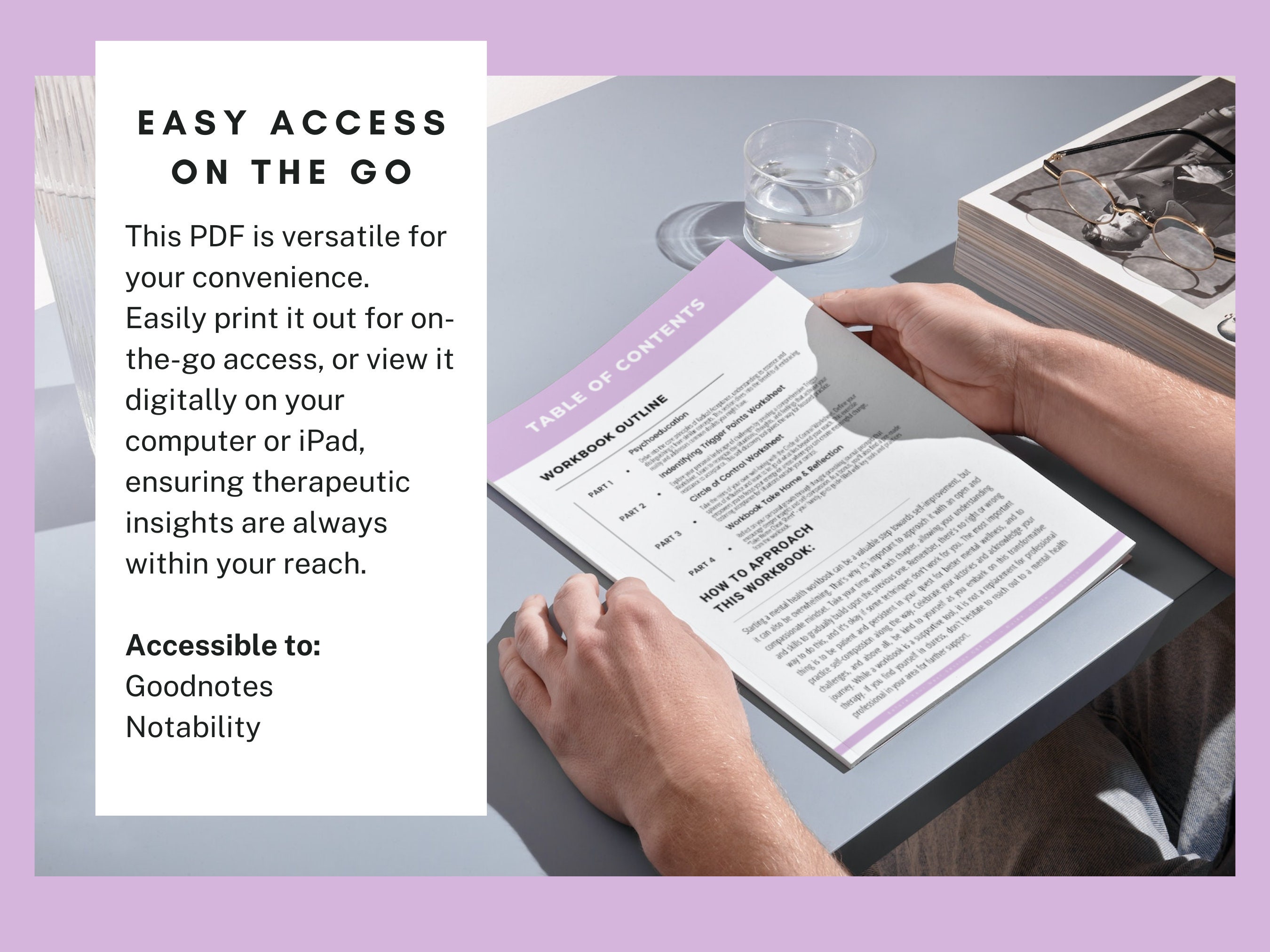 CBT Worksheets Circle of Control Mental Health Workbook, Therapy ...