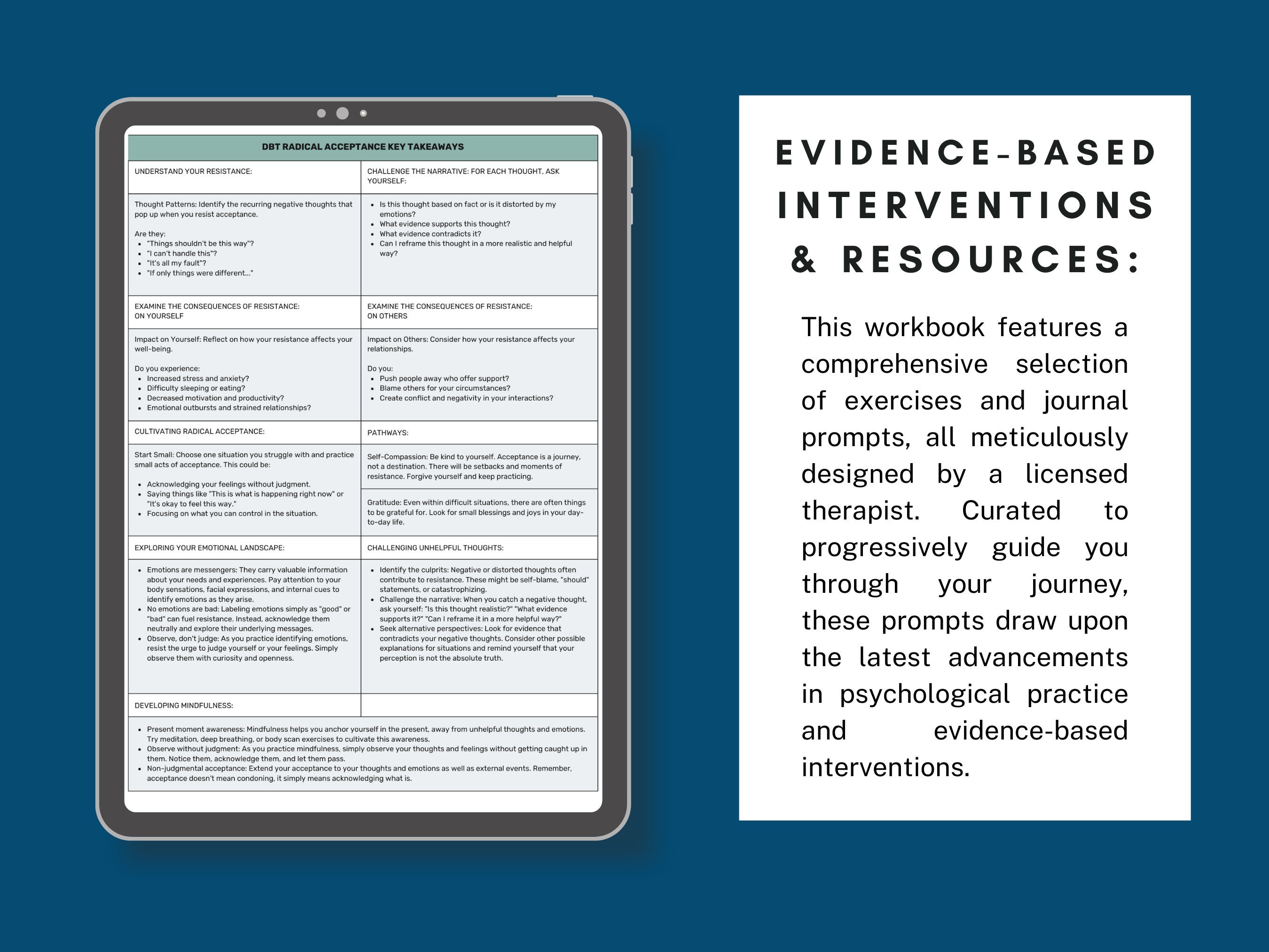 DBT Skills Guide Bundle, BPD Therapy Worksheets, DBT Therapy Workbook ...