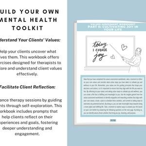 CBT Worksheets: Core Beliefs and Core Values Assessment, Therapy ...
