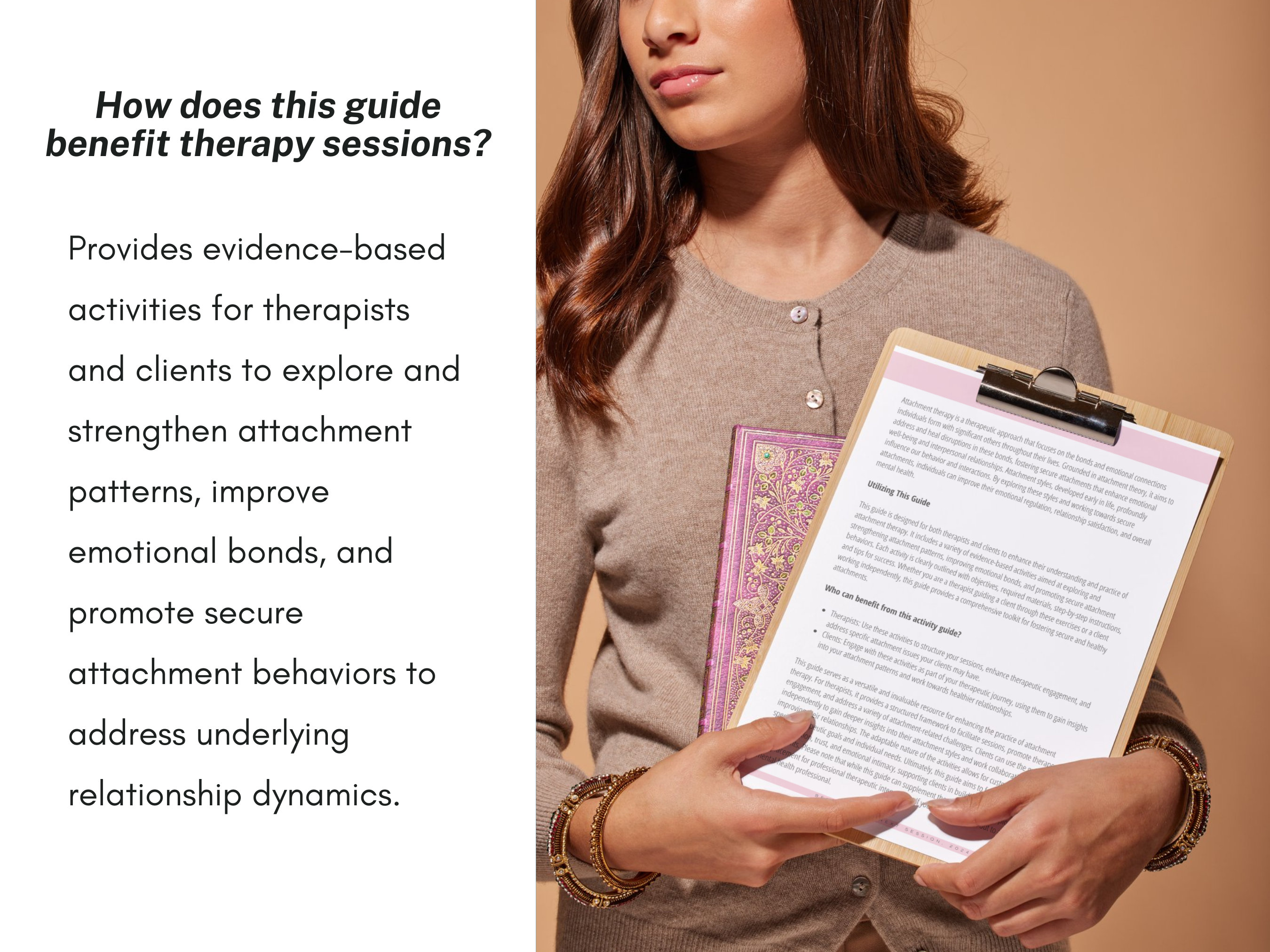 Attachment Therapy Activity Guide Exploring Attachment Styles and ...