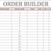 Excel Template Restaurant Order Guide and Inventory Sheet - Etsy