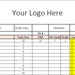 Excel Template Restaurant Food Order Guide - Etsy