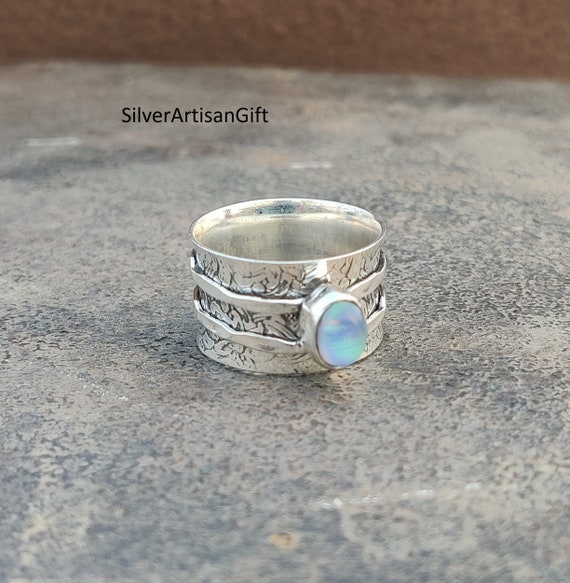 Aurora opal ring store