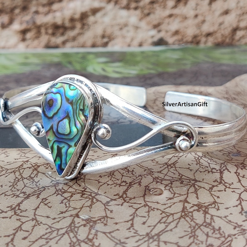 Abalone Bracelet - Etsy