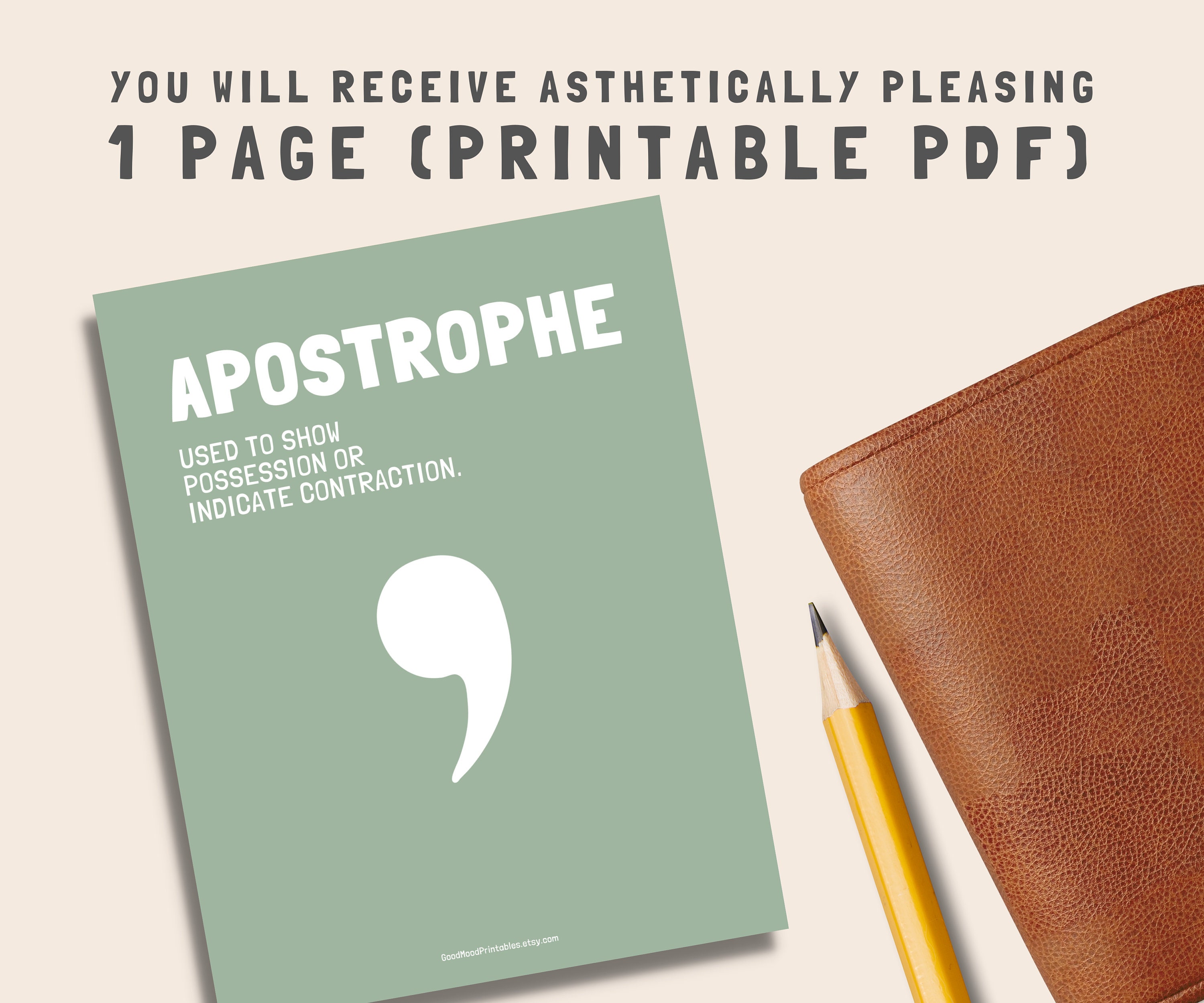 Punctuation Posters Set of 12, English Classroom Posters, Classroom ...