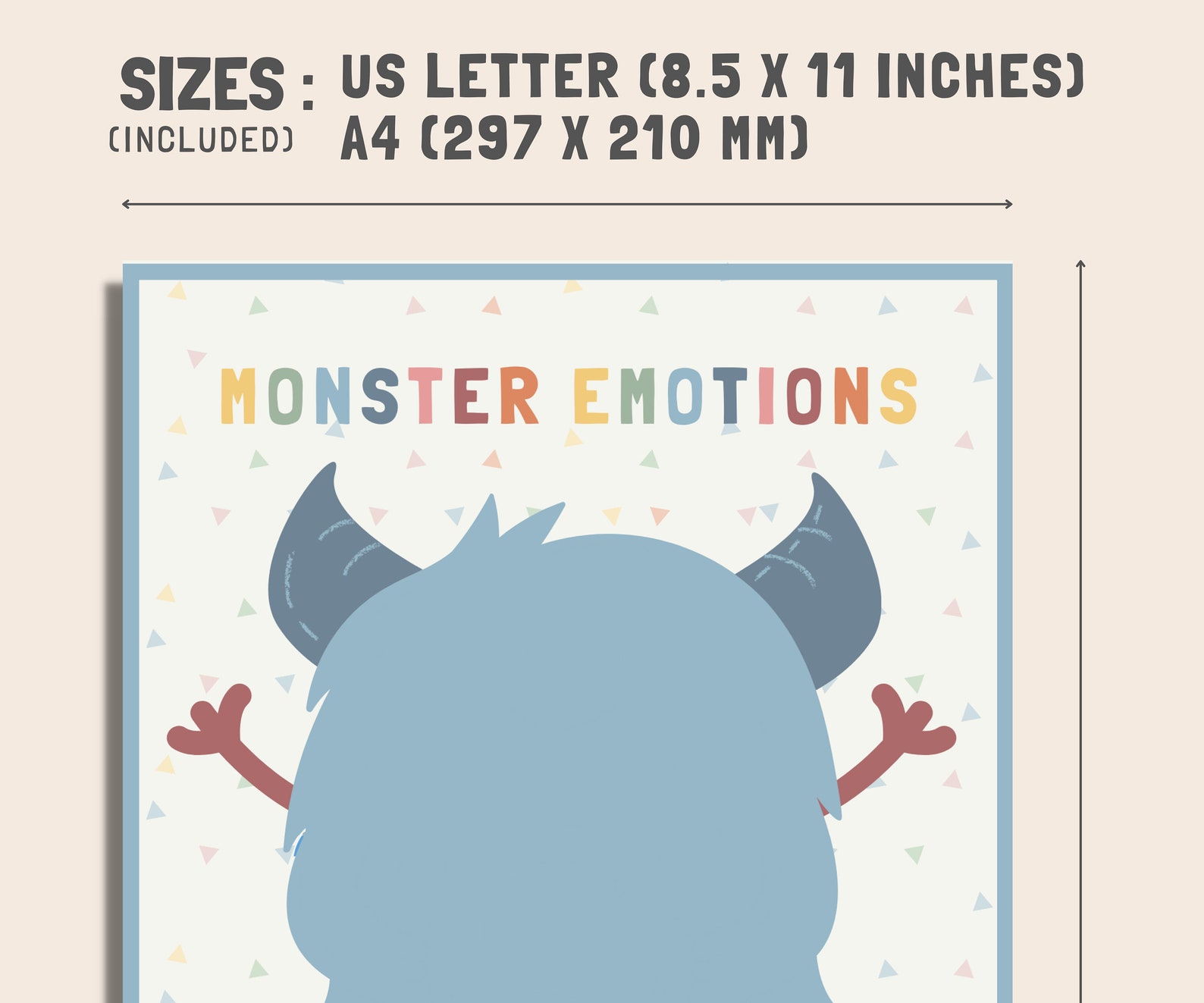 Monster Emotion Printable Activities, Emotion Preschool Printables ...