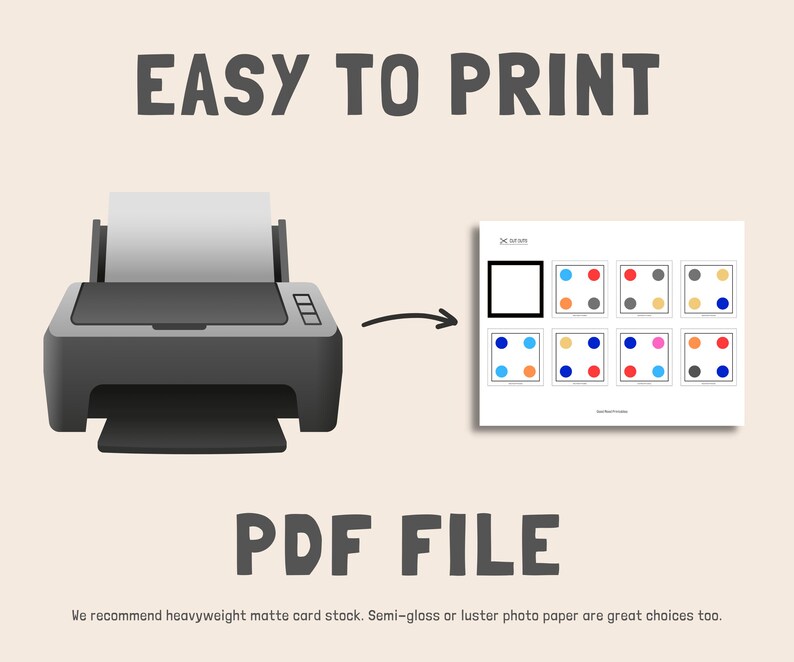 Dot Finders Matching Game: Printable Cognitive Skills Activity (PDF ...