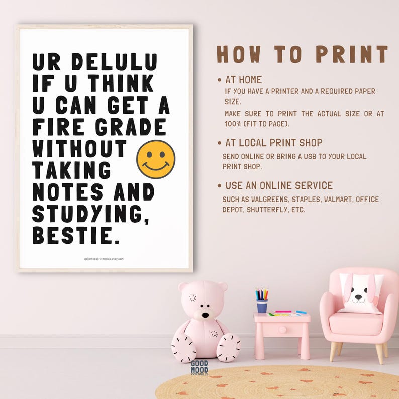 Science Classroom Poster, Math Teacher Gift, Funny Classroom Decor ...