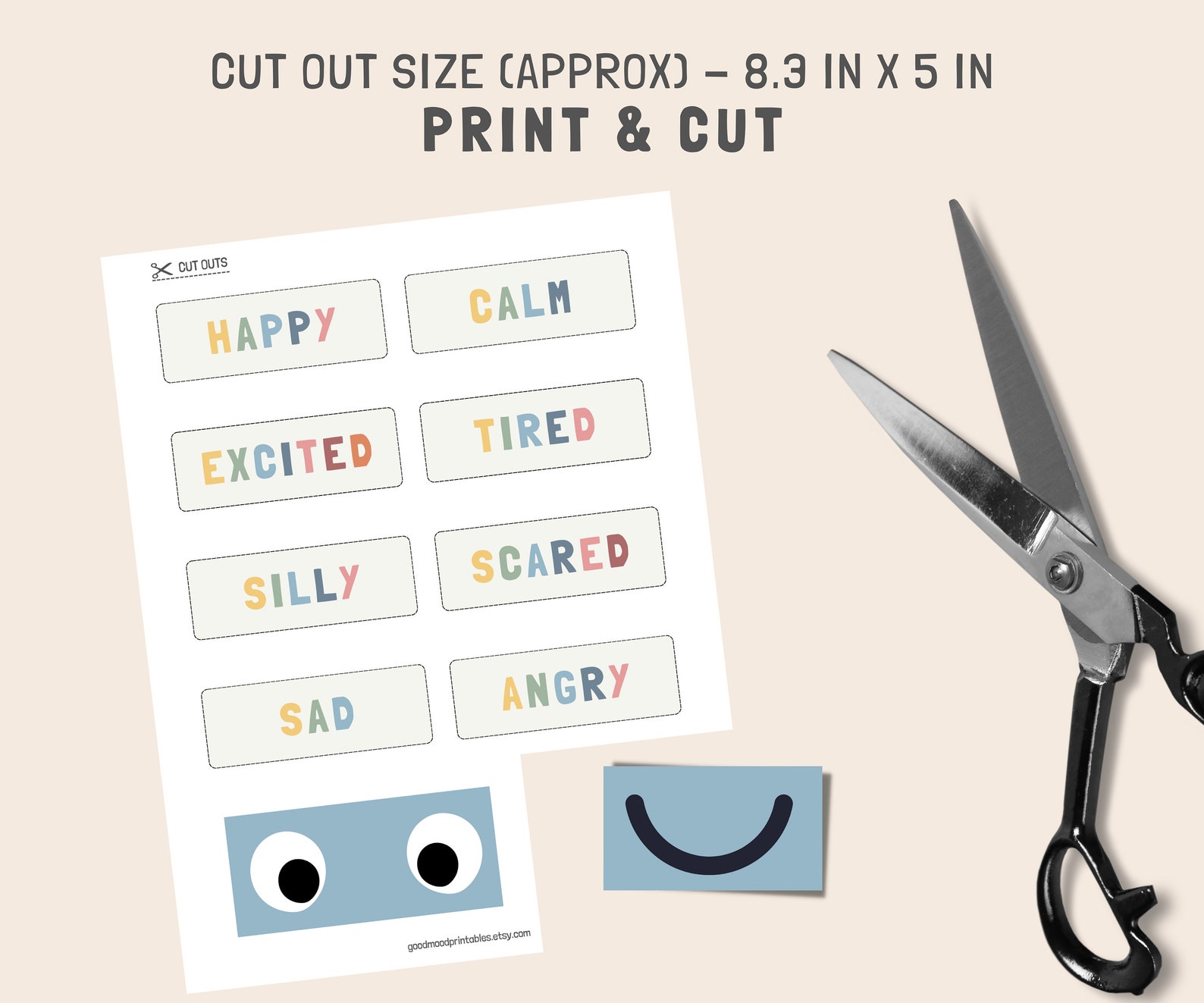 Monster Emotion Printable Activities, Emotion Preschool Printables ...