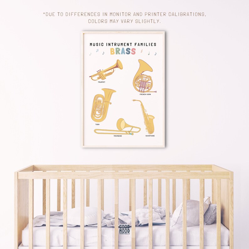 Music Instruments Poster Classical Music Instruments - Etsy