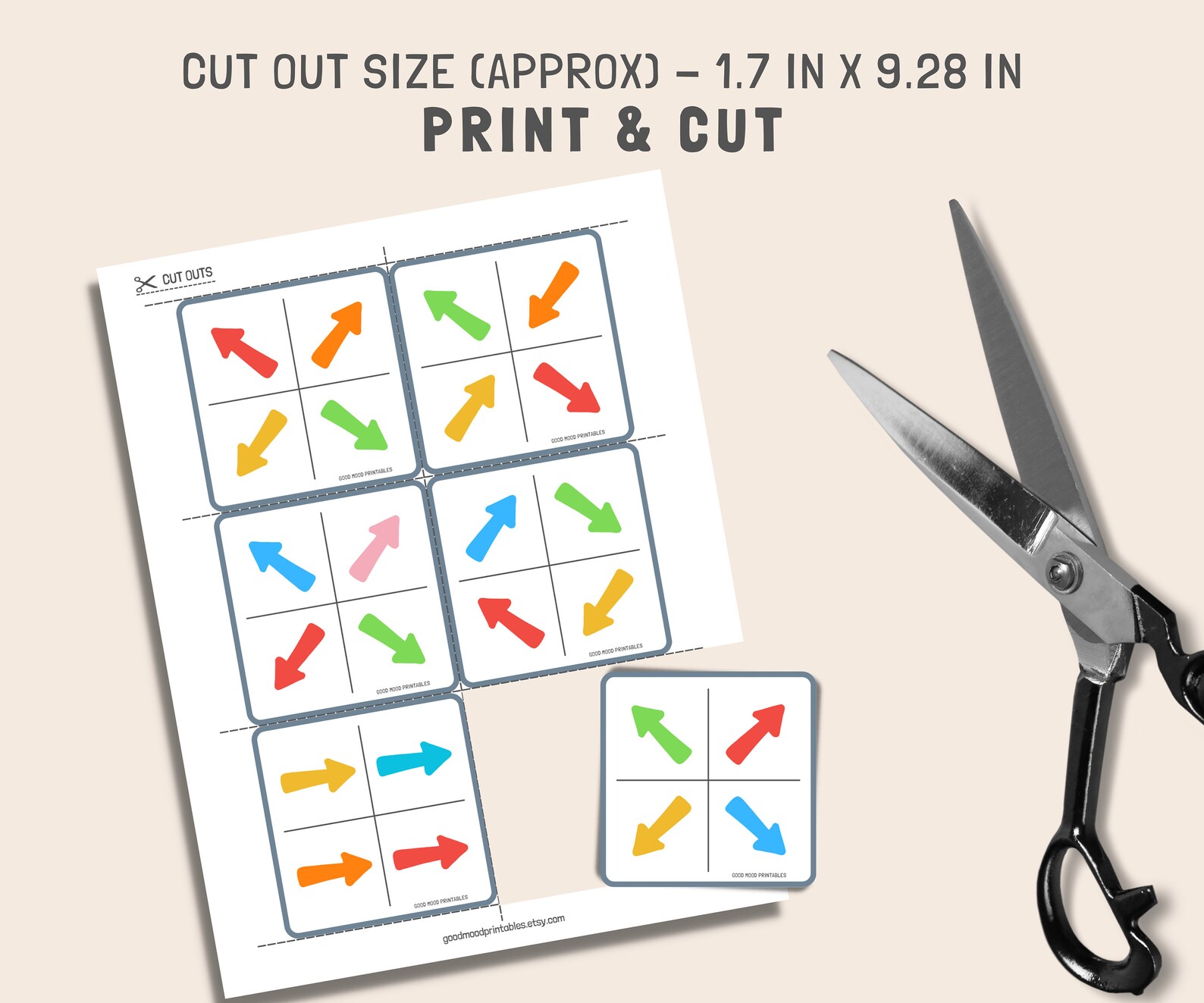 Direction Pattern Activity Fine Motor Skills Game for - Etsy