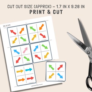 Direction Pattern Activity, Fine Motor Skills, Game for Toddlers ...