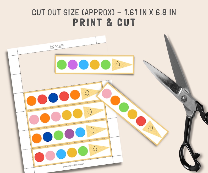 Build an Ice Cream With Pompoms, Fine Motor Skills, Game for Toddlers ...