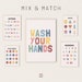 Wash Your Hands Sign, Bathroom Poster, Printable Wall Art, Montessori ...