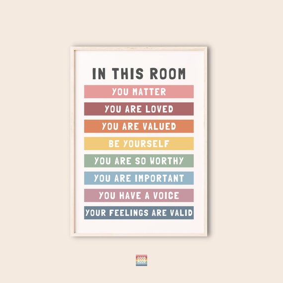 In This Classroom Posterclassroom Rules We Are Kind Kids - Etsy