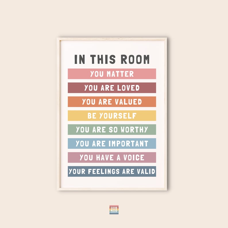 In This Classroom Posterclassroom Rules We Are Kind Kids - Etsy