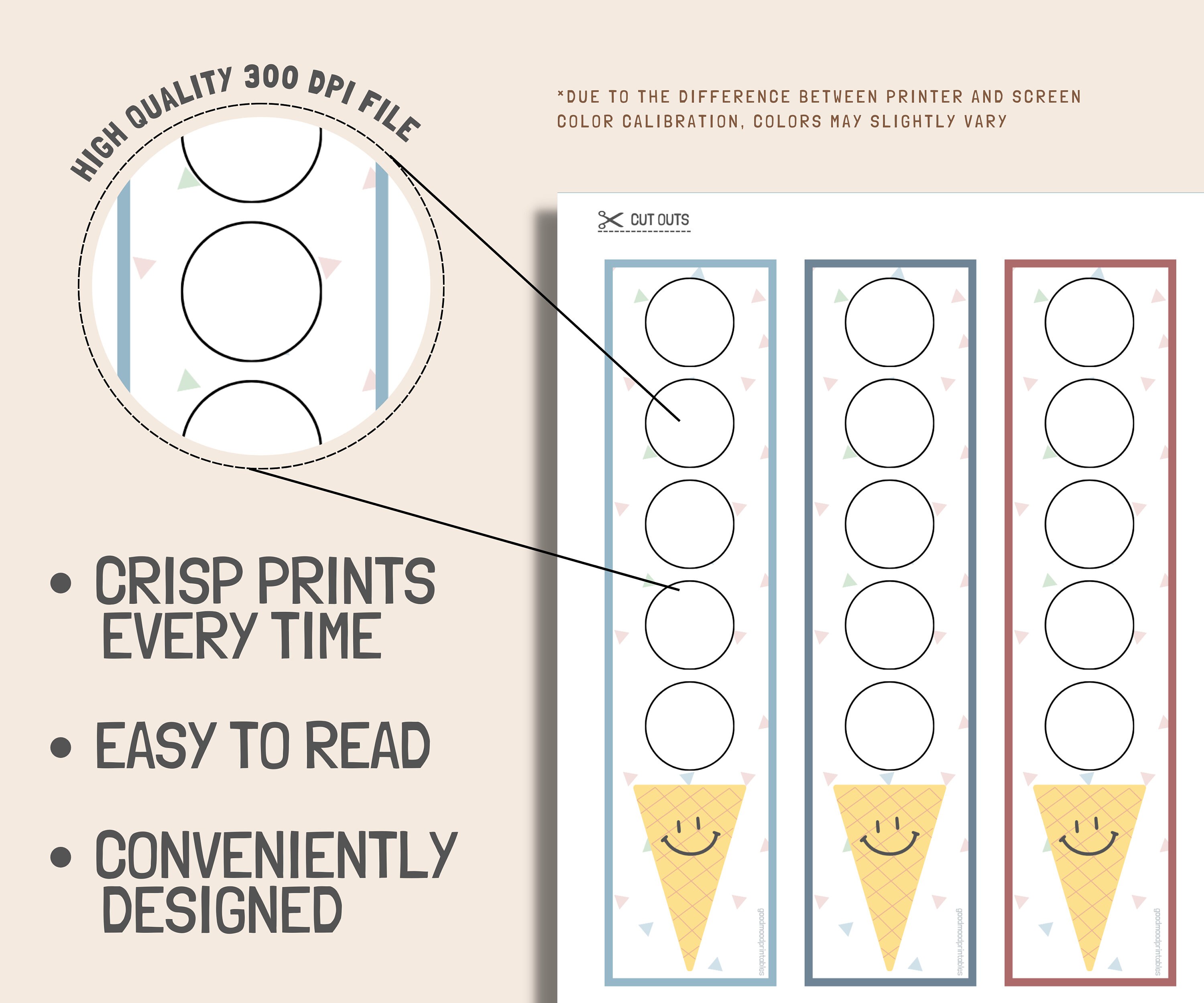 Build an Ice Cream With Pompoms, Fine Motor Skills, Game for Toddlers ...